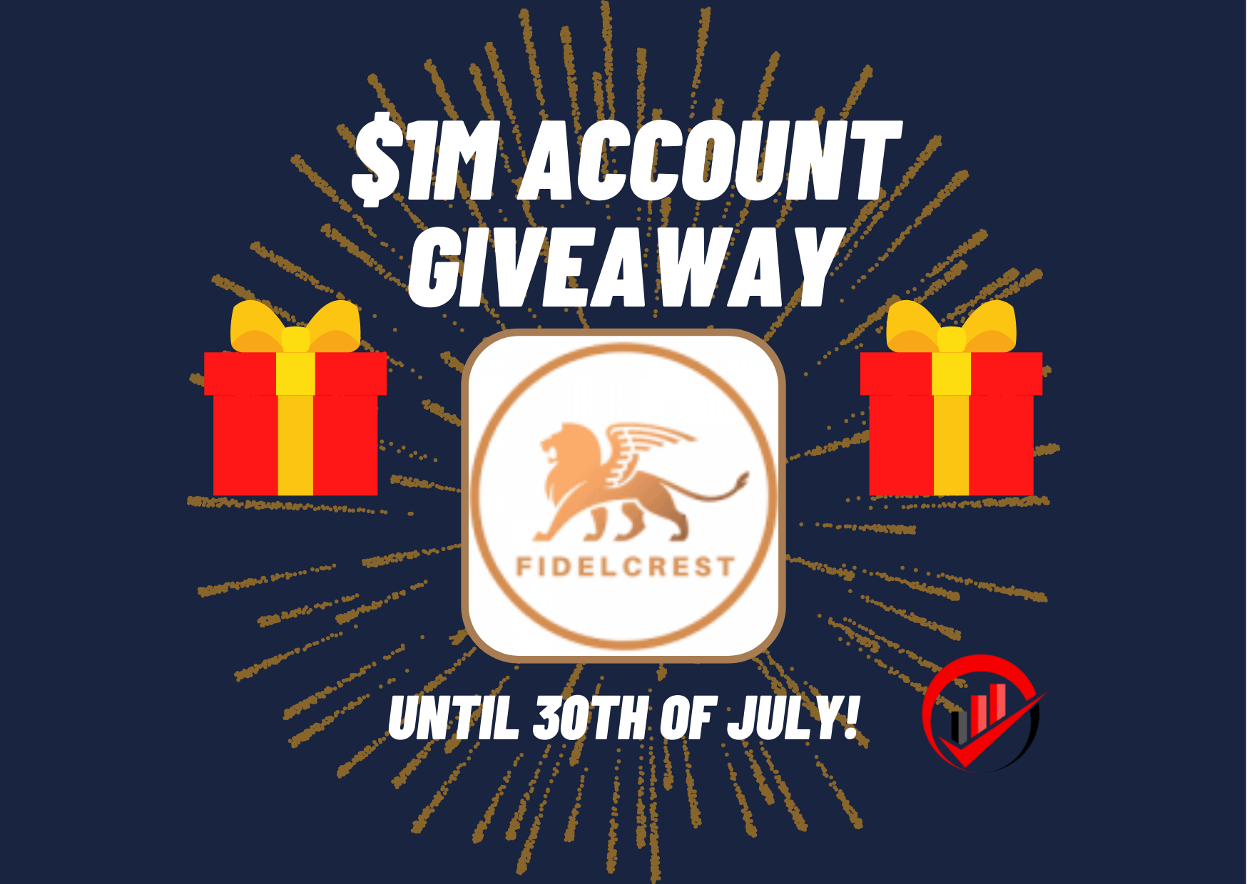 Forex Prop Reviews $1M account giveaway has started!