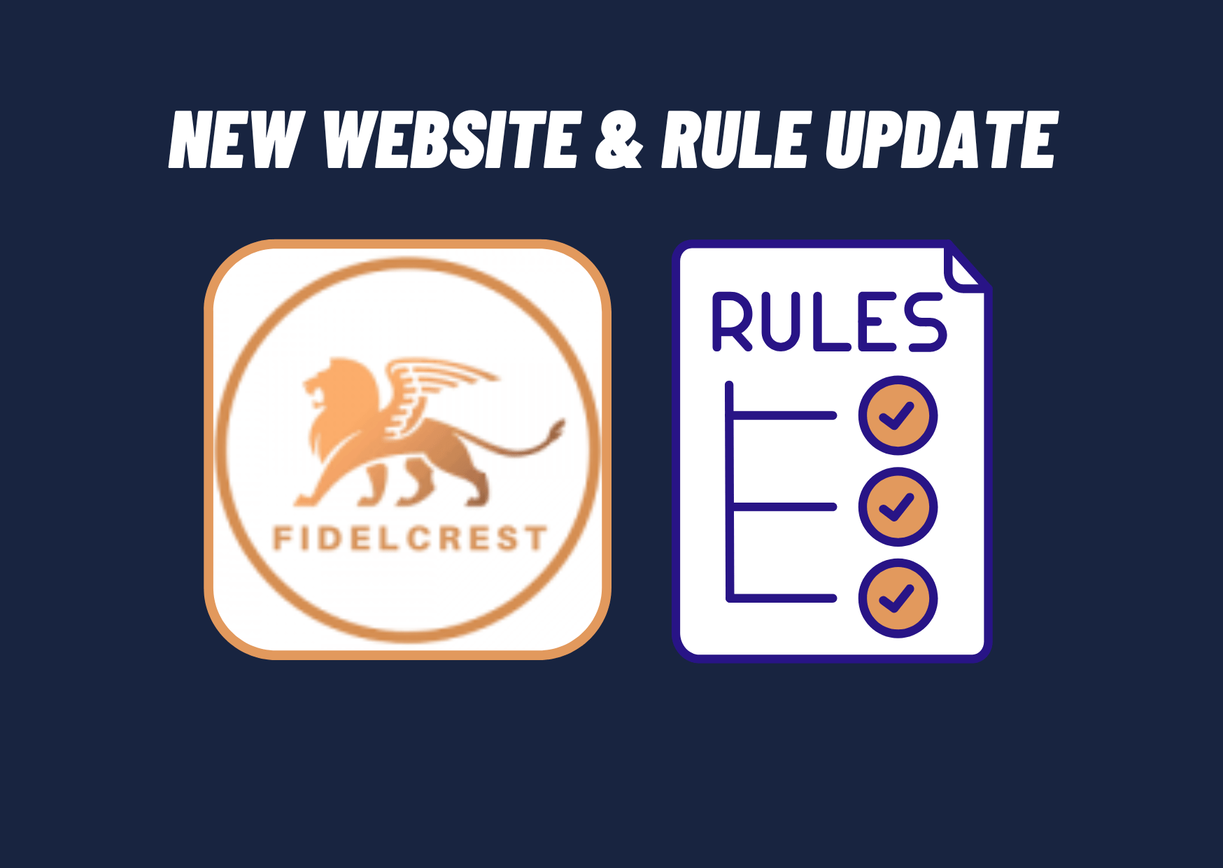 Fidelcrest new website & updated rules - Forex Prop Reviews