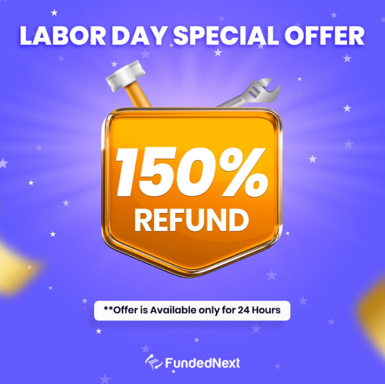 FundedNext Labor day special offer