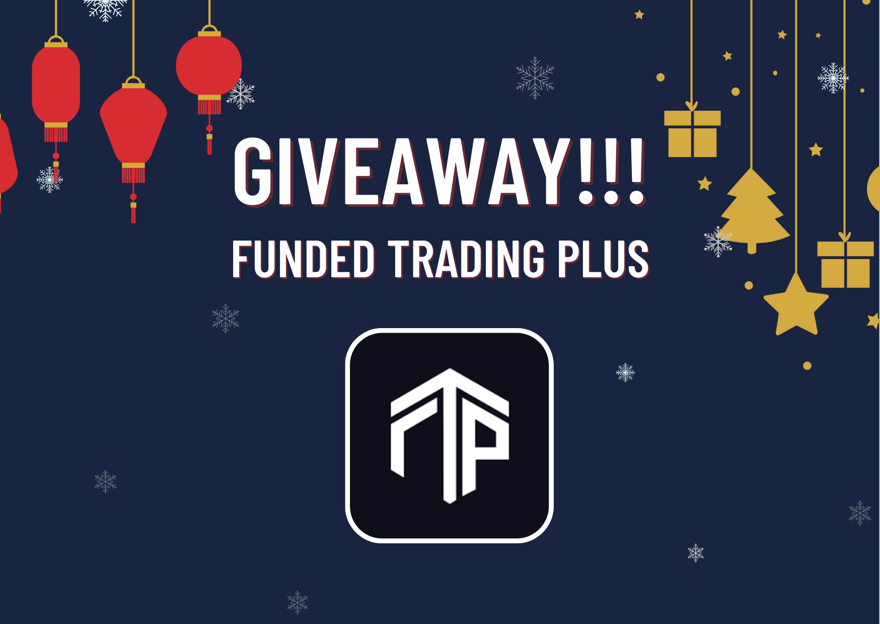 Funded Trading Plus Christmas Giveaway! What's new?