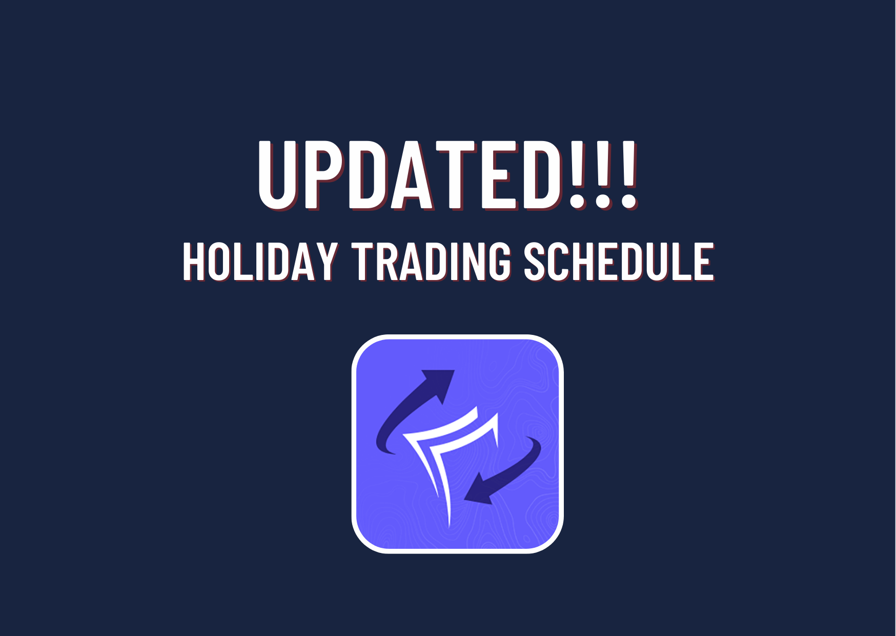 FundedNext Updated Holiday Trading Schedule!