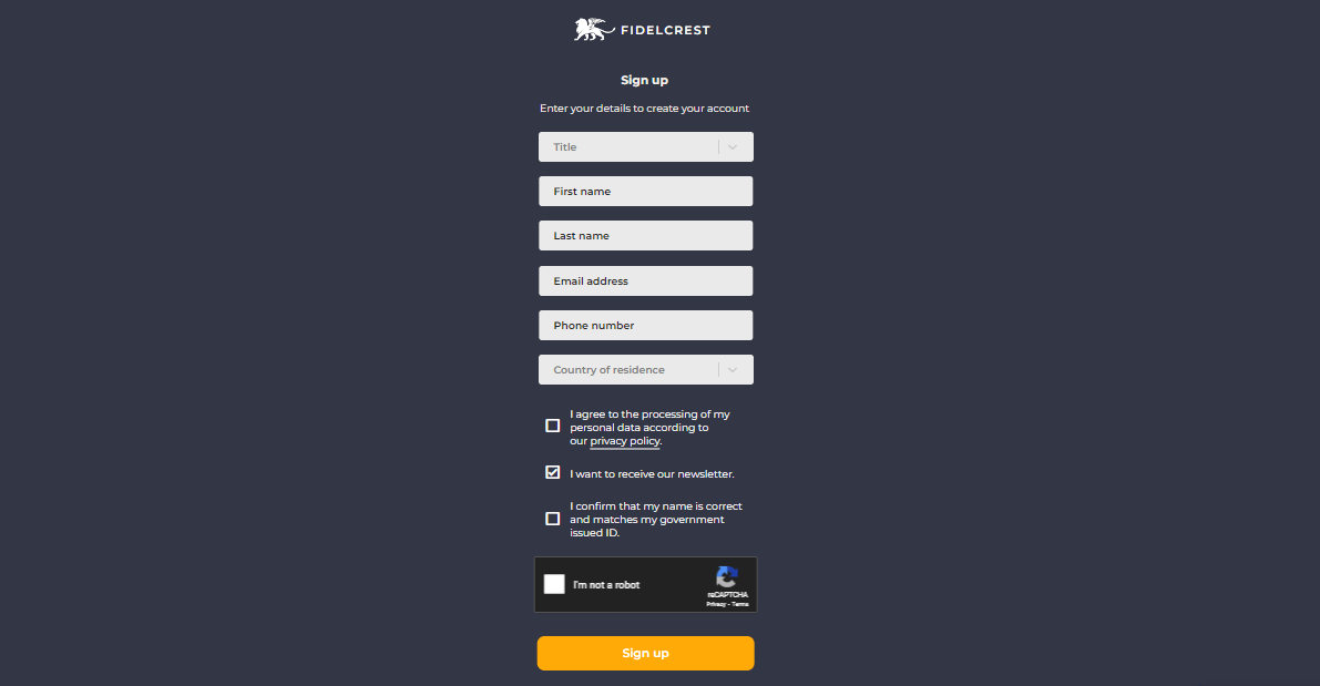 Bigger accounts with Fidelcrest- Get a 15% discount Now!