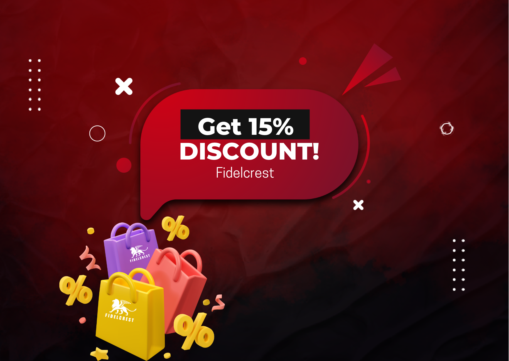 Join the Prop Industry through Fidelcrest- Get a 15% Discount!