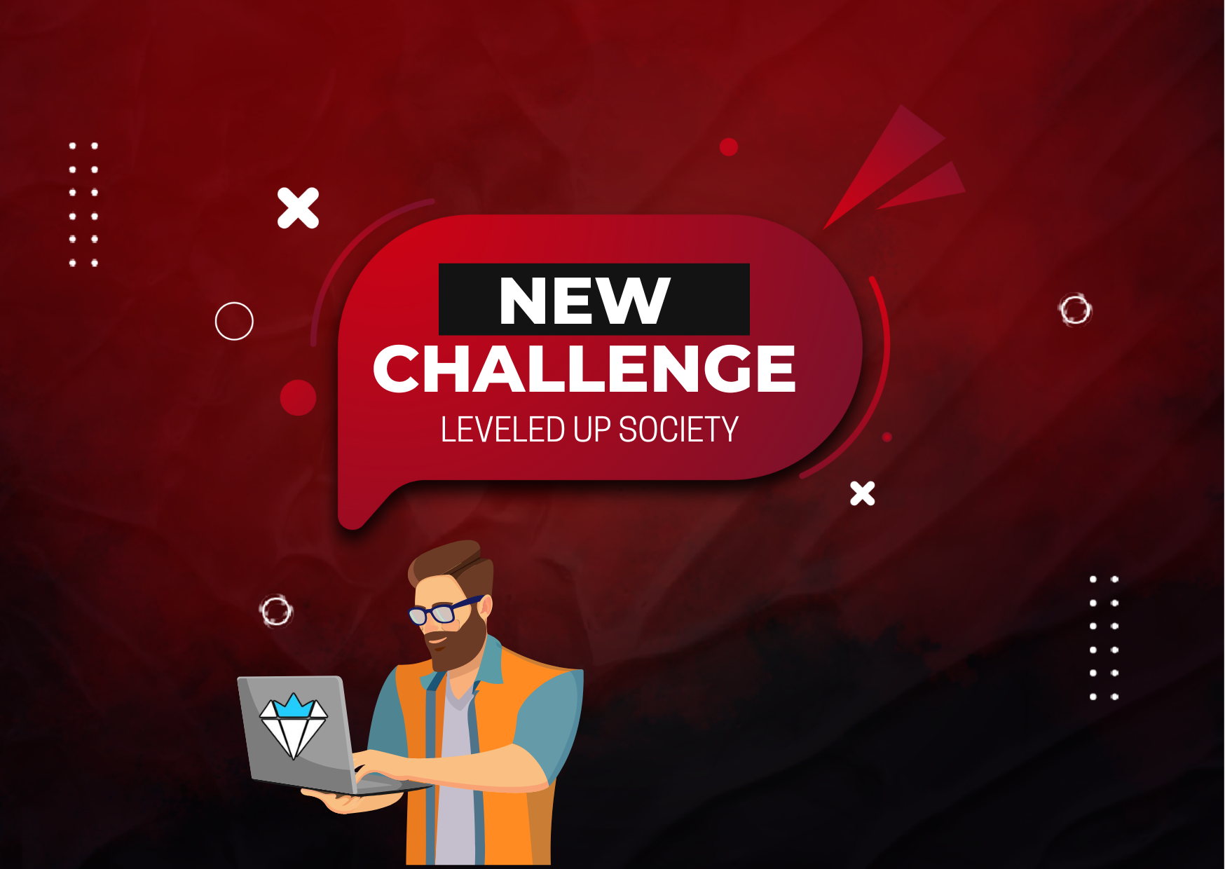 Leveled Up Society New One-step Challenge Announcement!