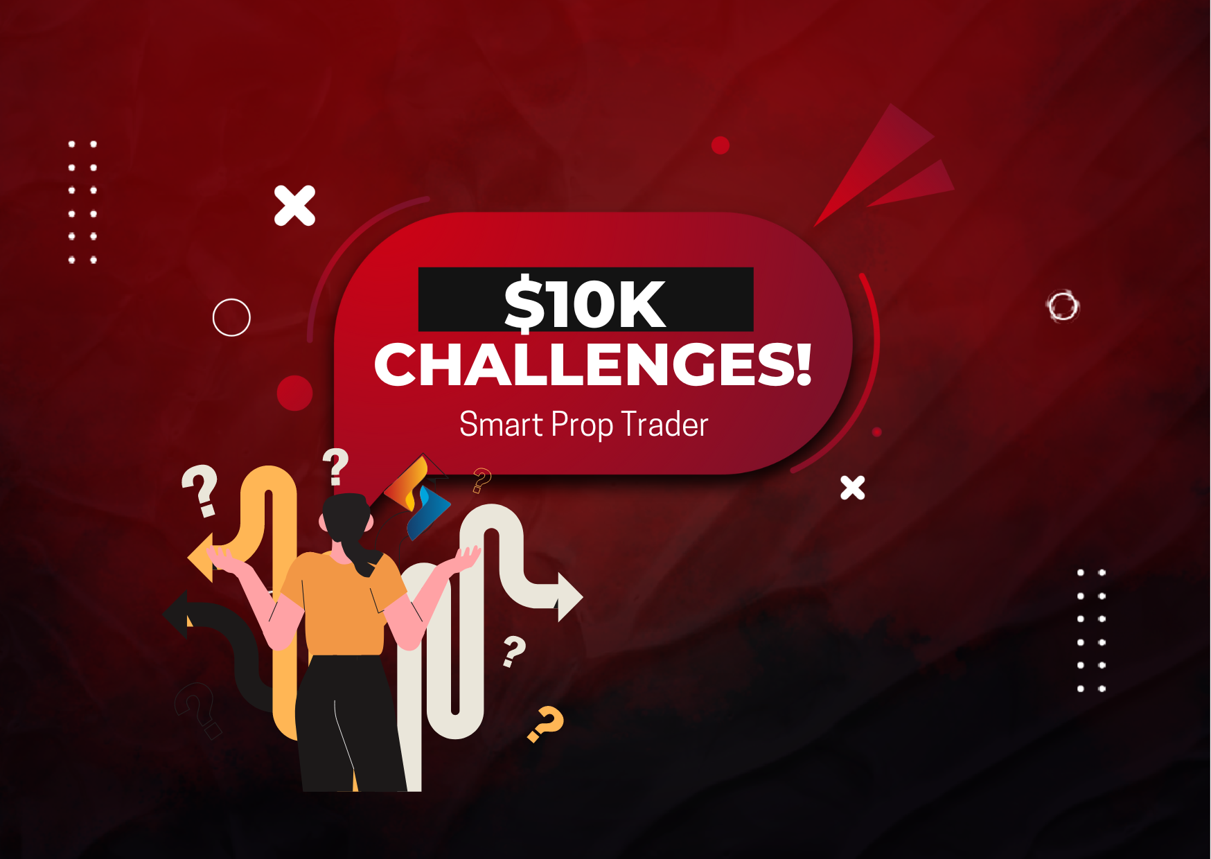 Smart Prop Trader New 50% discount for $10k Challenges!
