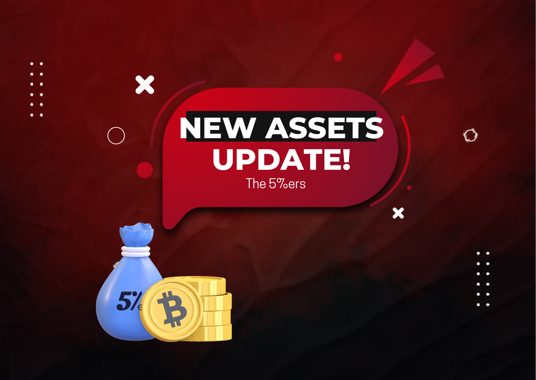 The 5%ers New Assets with $0 Commissions!