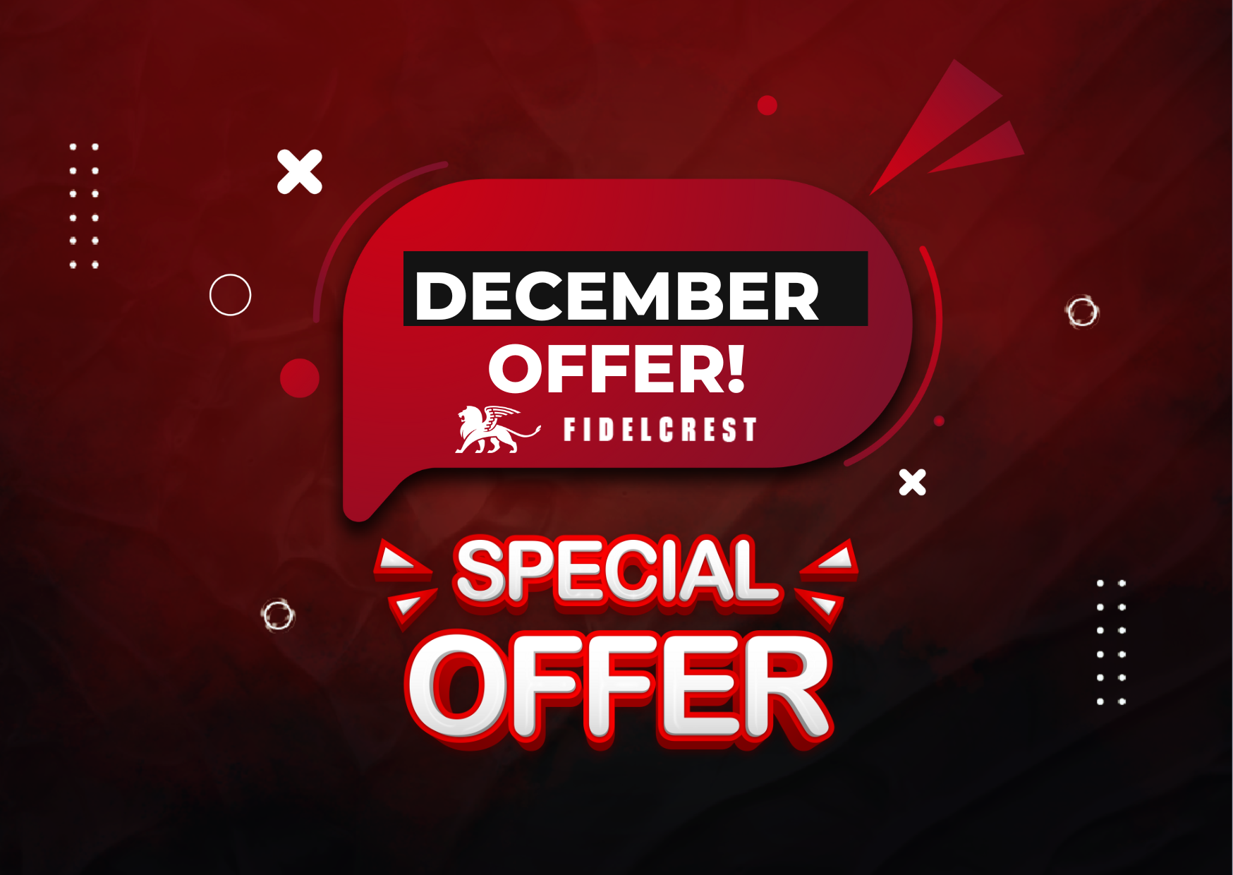 Fidelcrest December Offer- Who wants it?