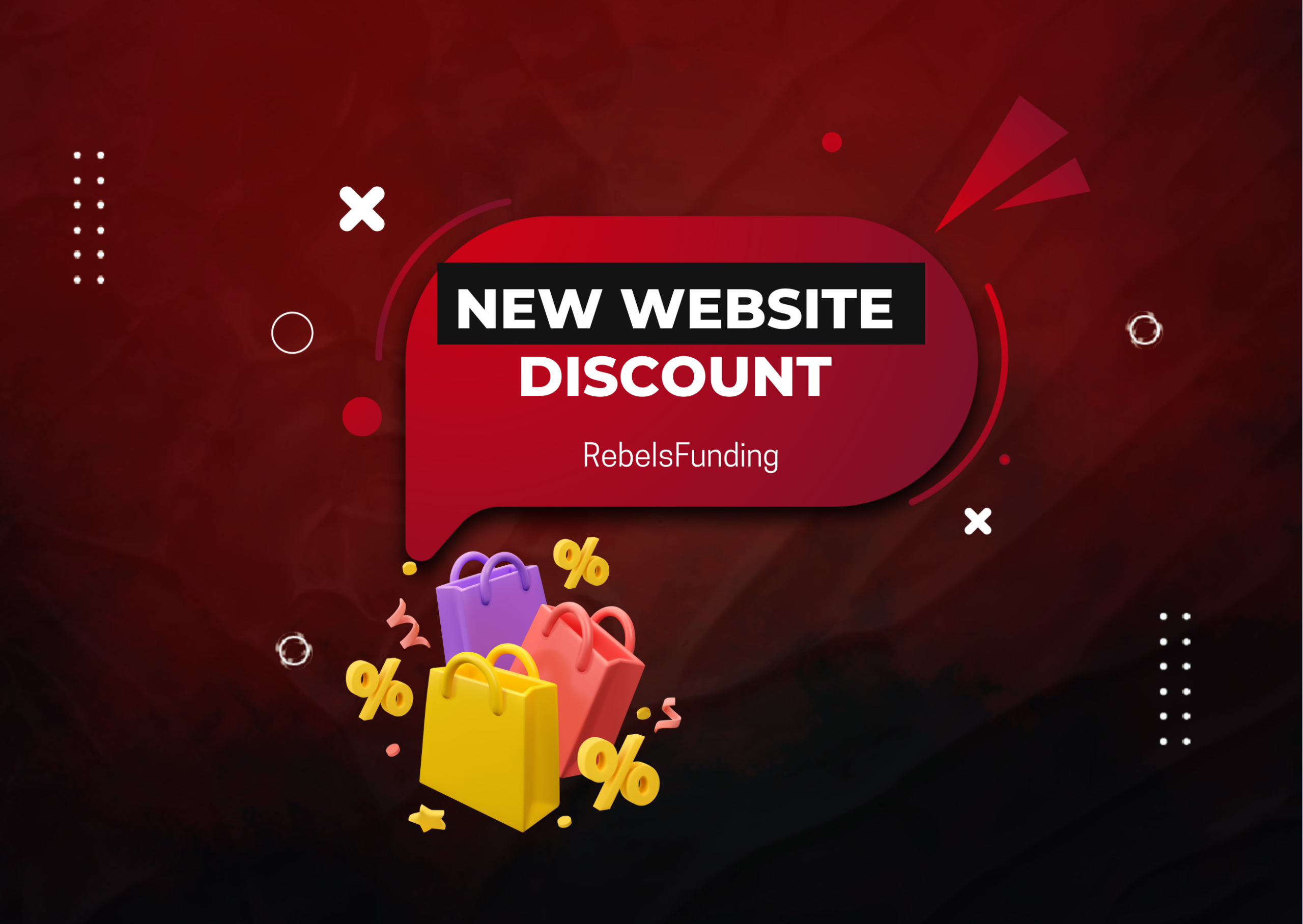 RebelsFunding Celebrates New Website with 25% Discount - Forex Prop Reviews