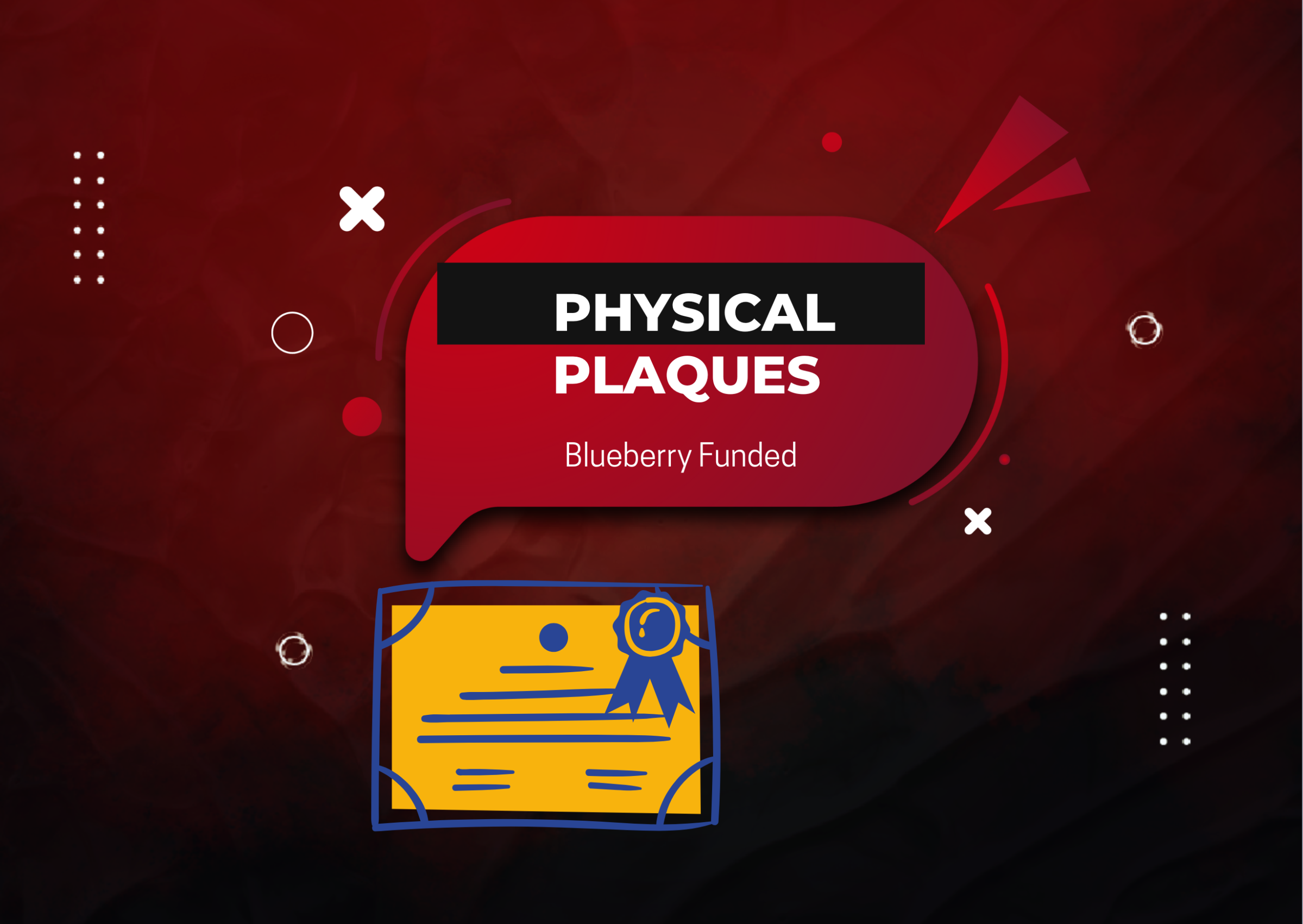 Blueberry Funded New Built-In Physical Plaques to Celebrate - Forex ...