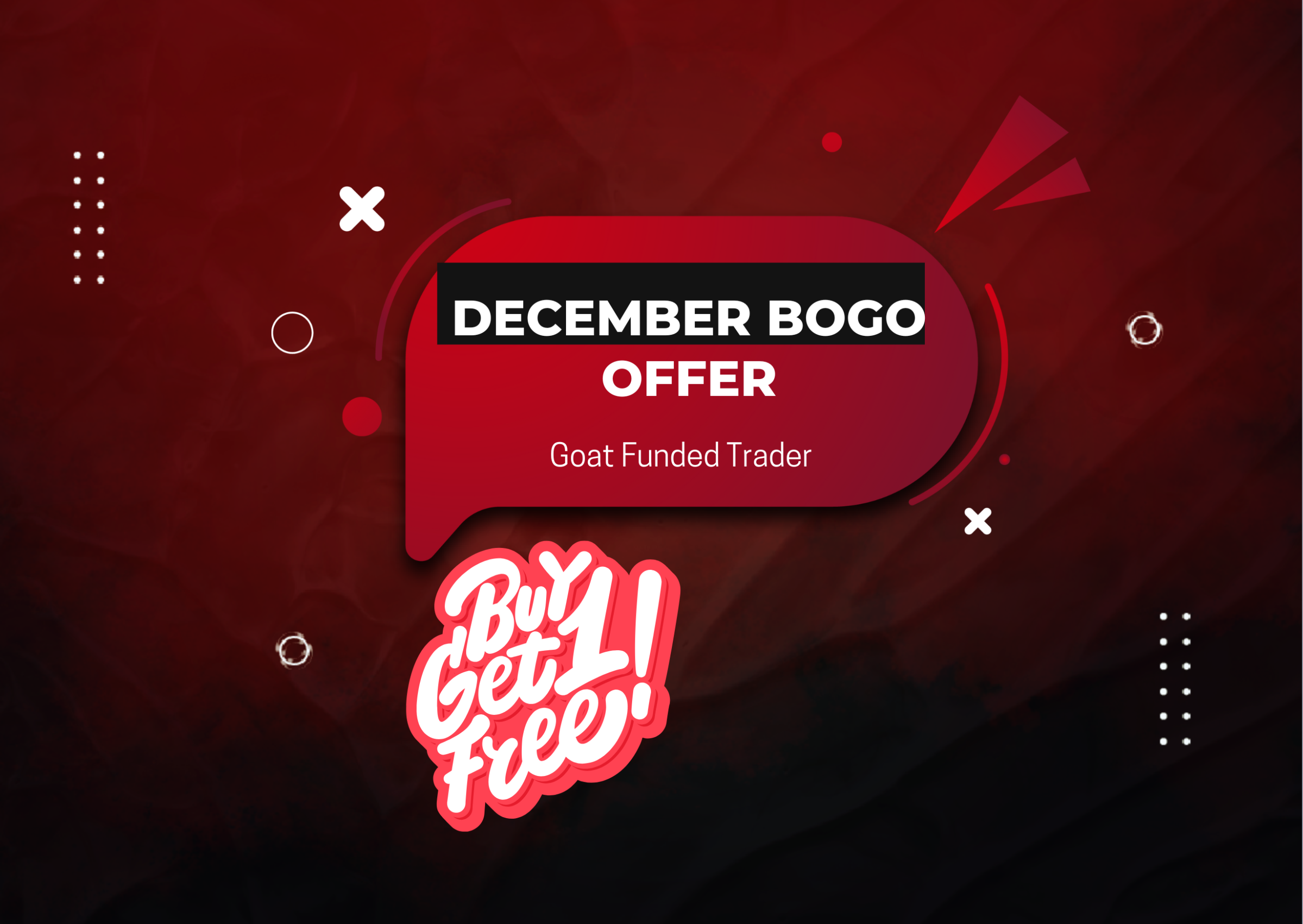 Goat Funded Trader New December BOGO Offer With 40% Discount - Forex ...